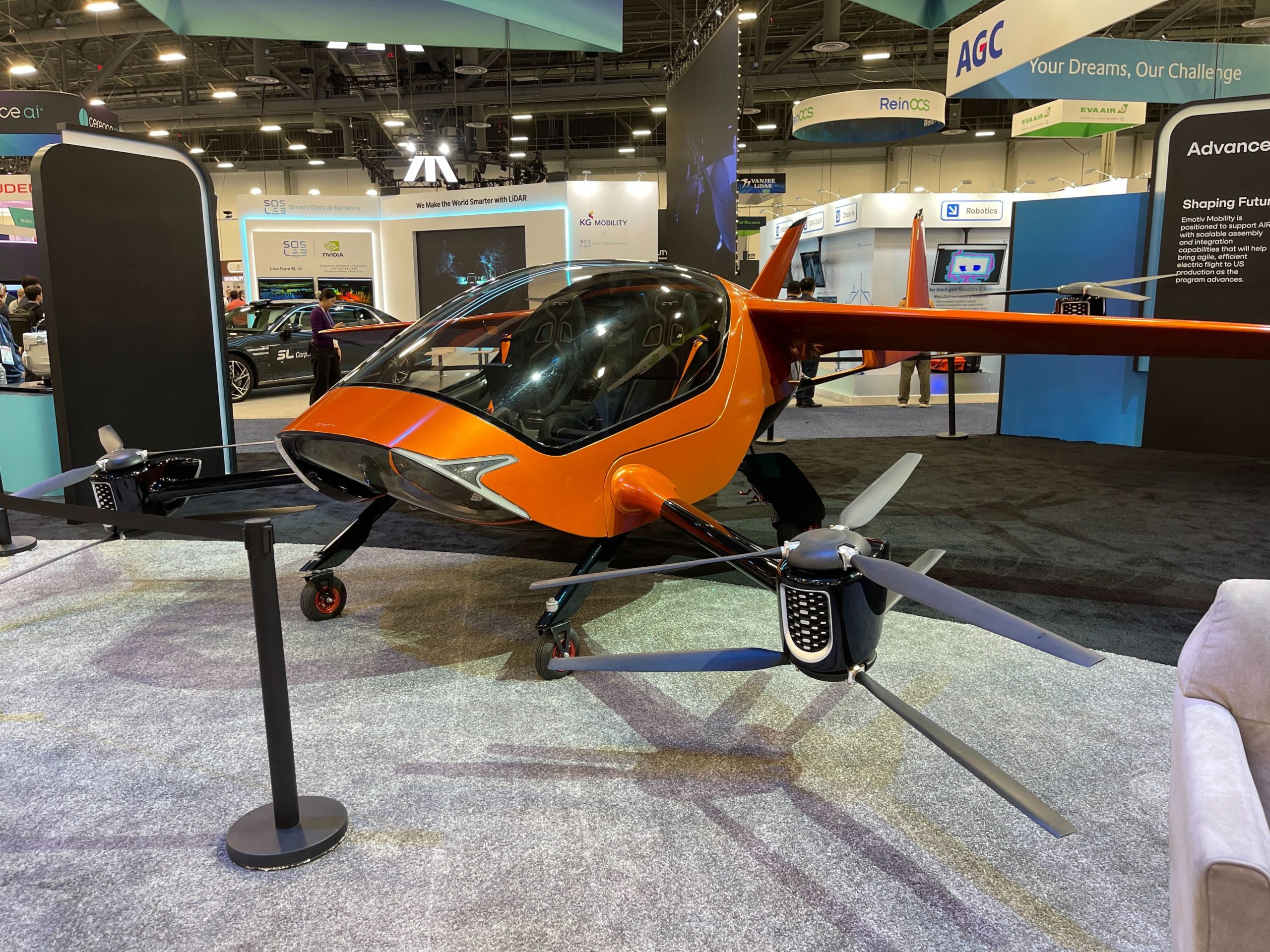 CES 2026's game-changer: Emotiv Mobility shows off eVTOL autonomous ...