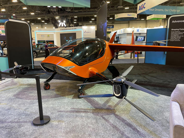 CES 2026's game-changer: Emotiv Mobility shows off eVTOL autonomous ...