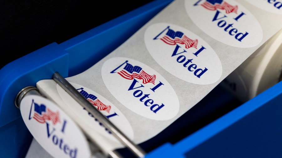 Secretary of State Kris Warner announces statewide "I Voted!" sticker ...