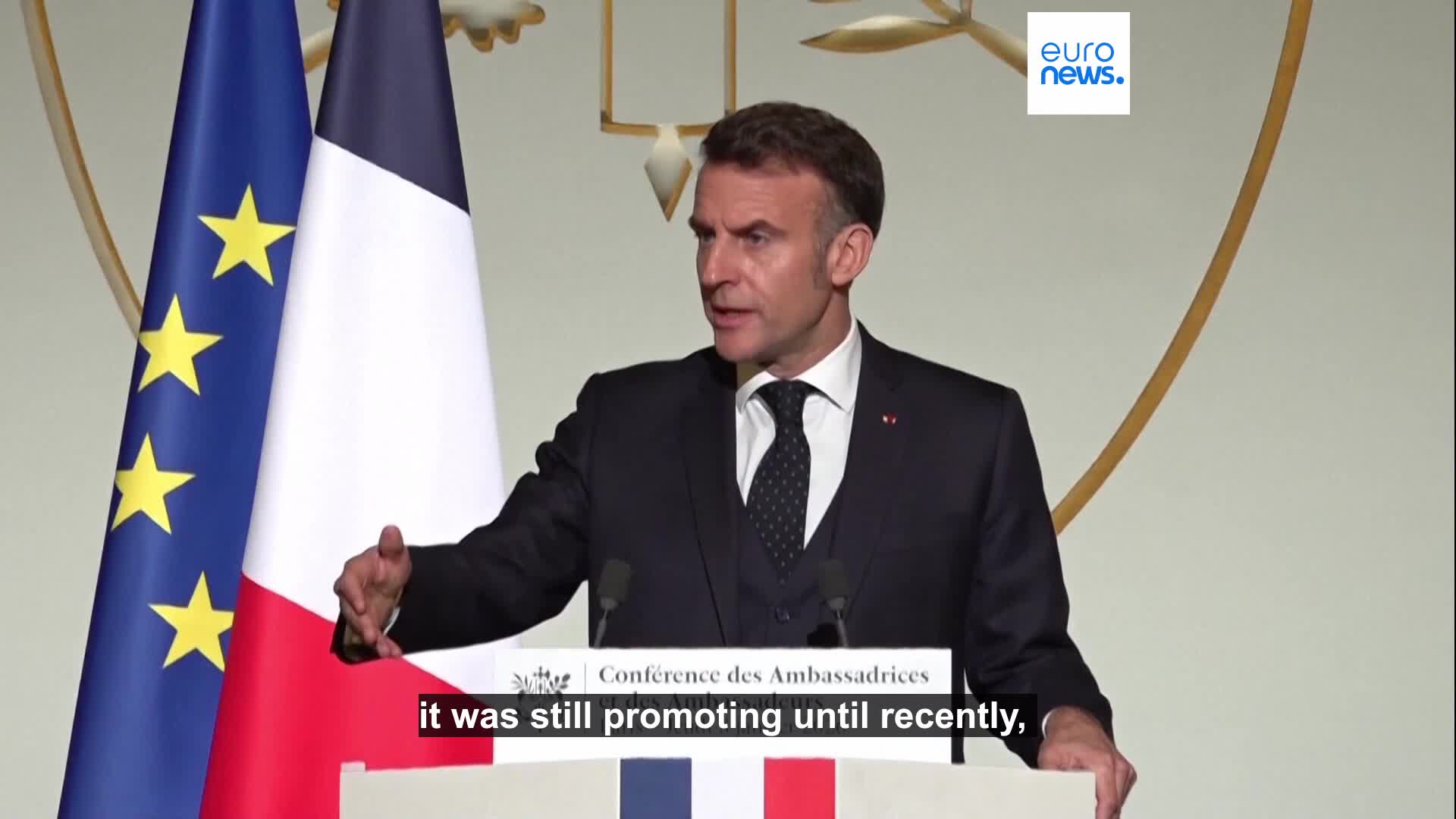 Macron accuses US of 'gradually turning away' from allies in speech to ...