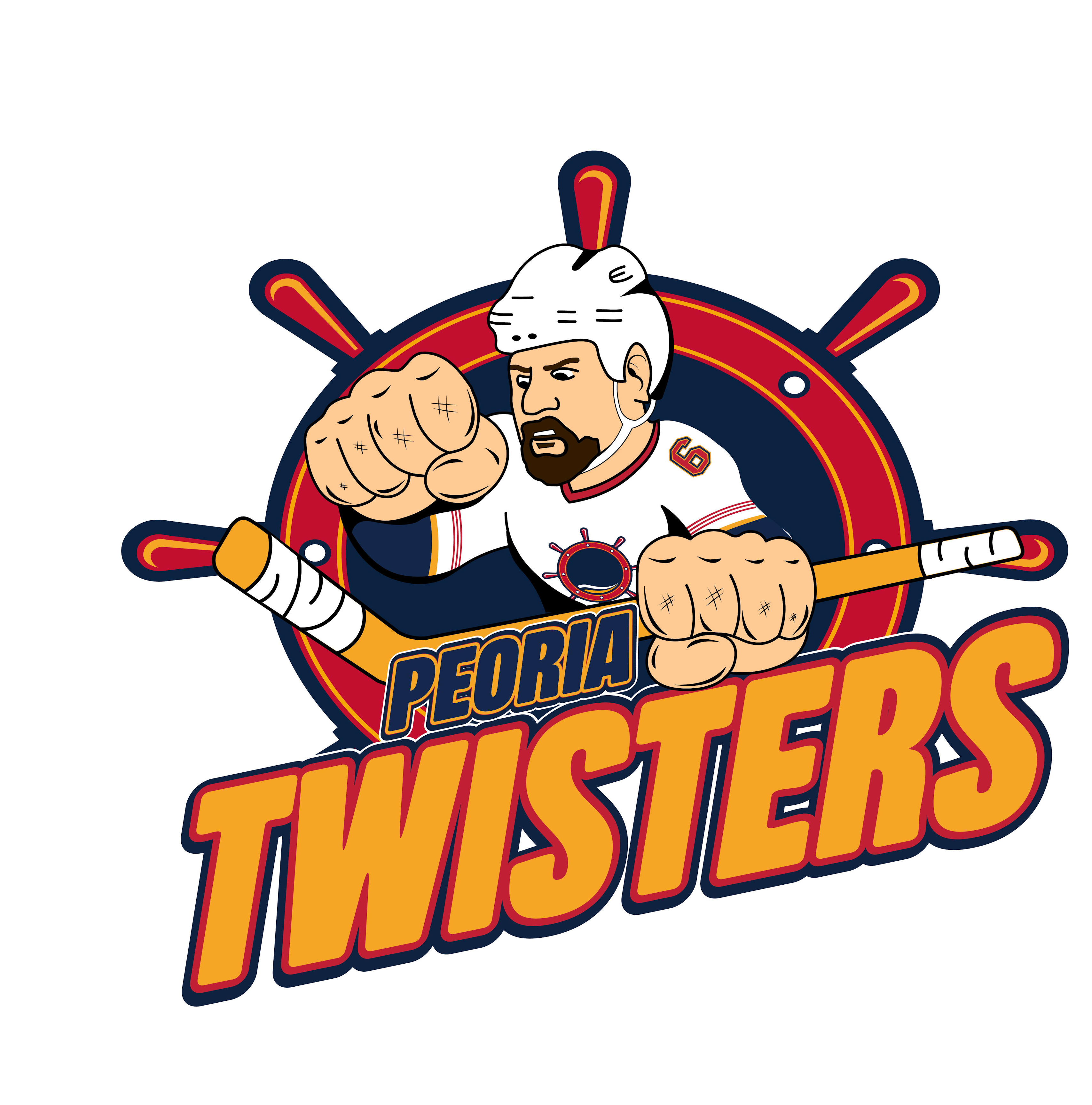 Peoria Rivermen honor former NHL enforcer with unique one-game rebrand