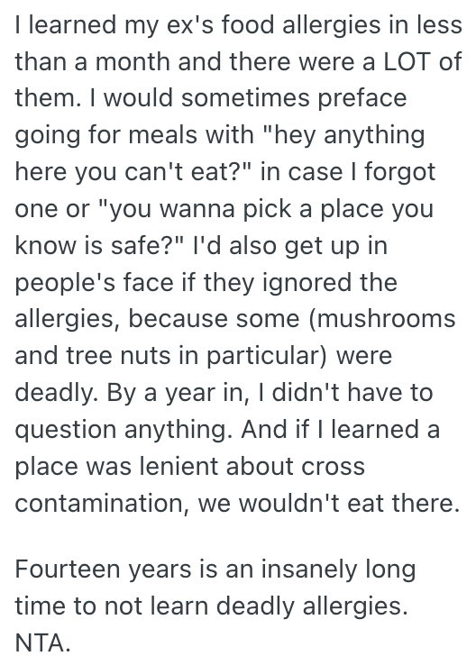 Allergy-sufferer works hard every day to avoid problematic foods, but ...