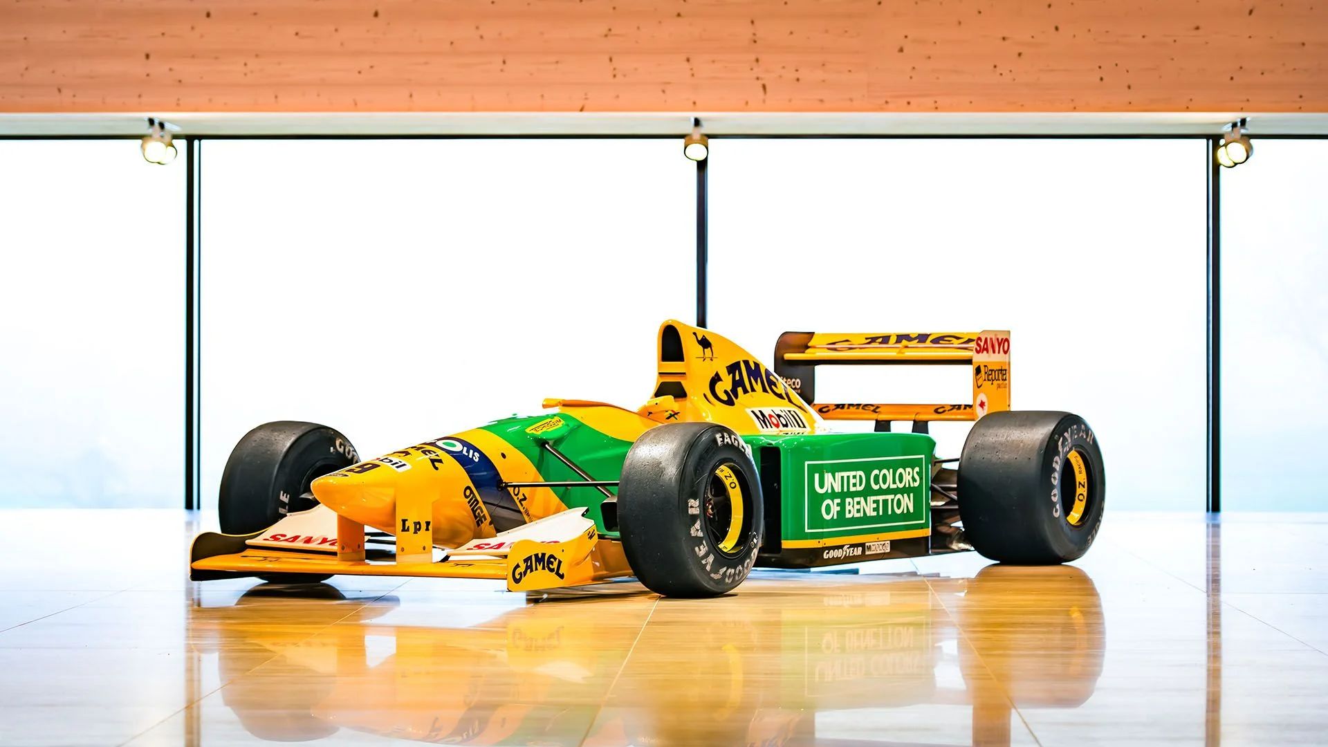 Schumacher’s first Formula One winning car set for landmark auction