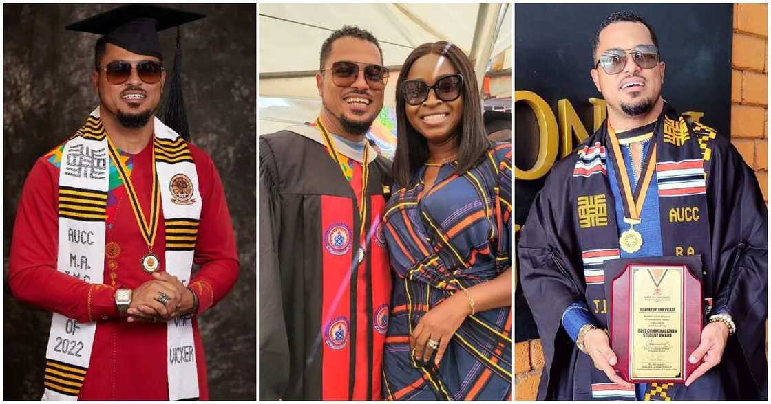 From actor to lawyer: Van Vicker completes LLB, parties with mates in video