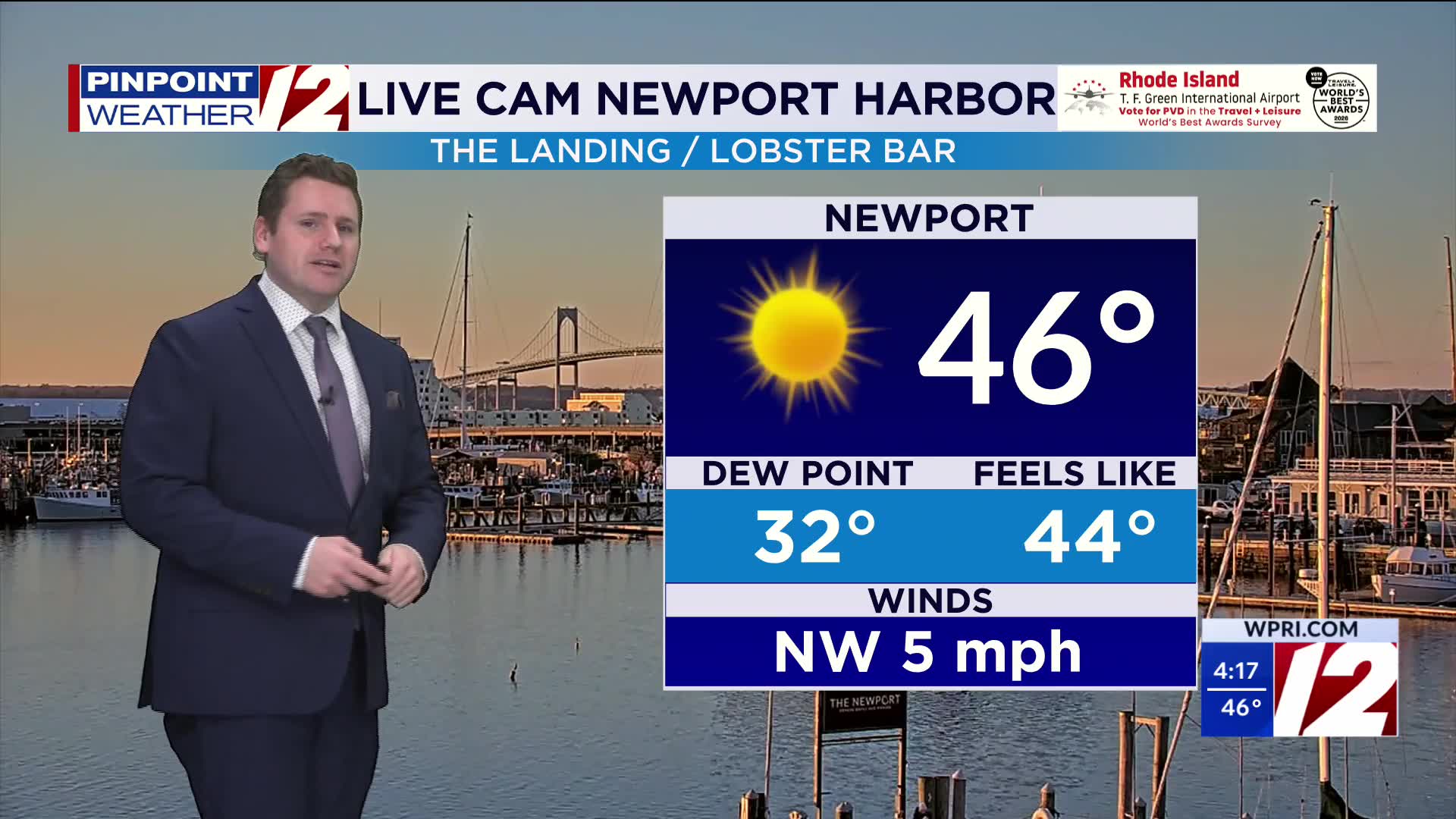 WPRI 12 weather forecast 1/8/26: Few icy spots tonight; showers later ...