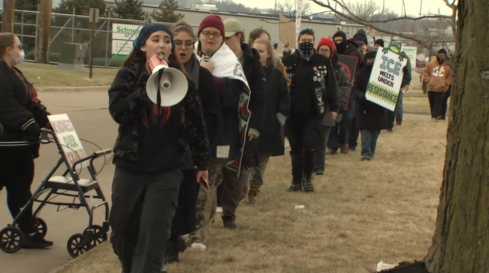Cedar Rapids protesters call for ICE accountability after deadly ...