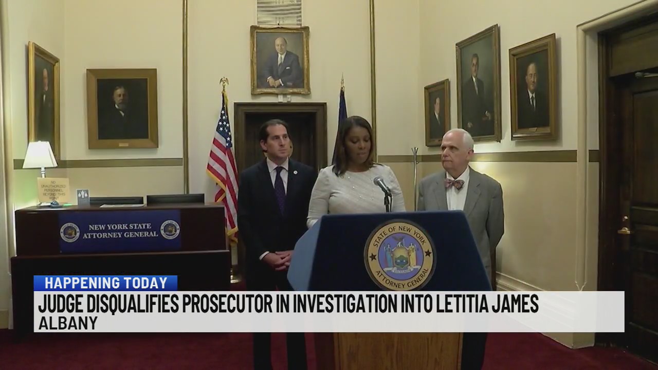 Judge disqualifies prosecutor investigating AG Letitia James