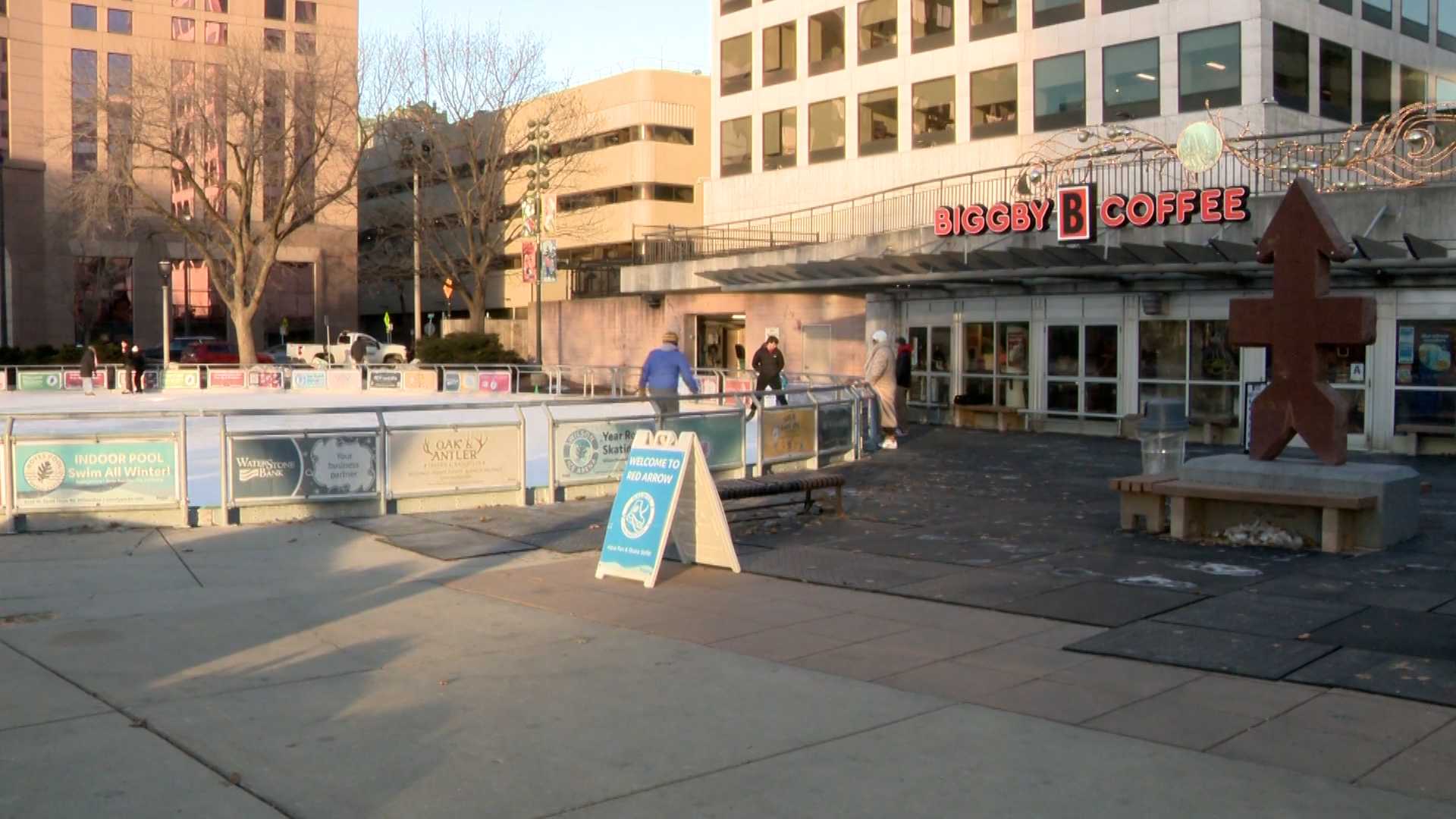 Part of Slice of Ice in Milwaukee closed Thursday night due to rain