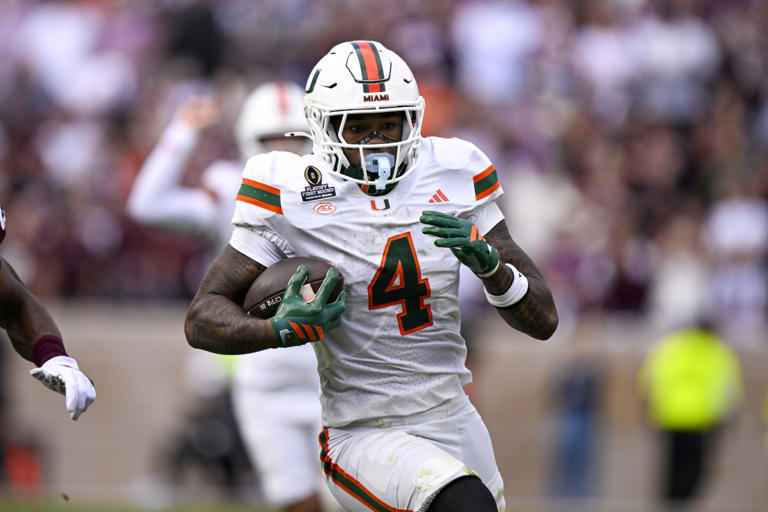 Miami RB Mark Fletcher Jr. announces career news before Ole Miss game