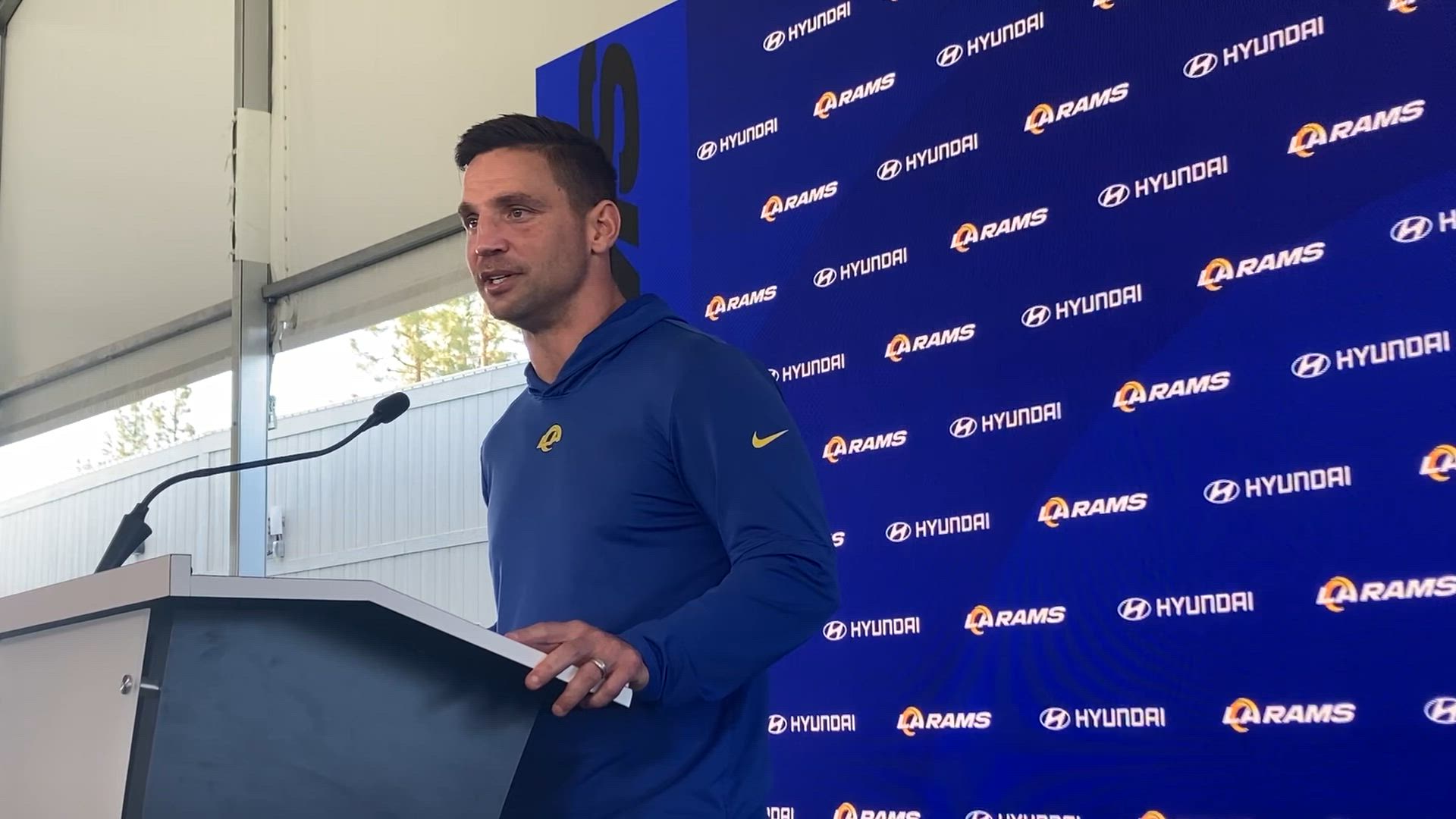 Los Angeles Rams DC Chris Shula on the Panthers