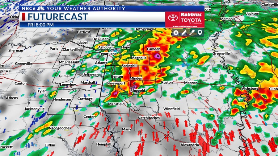 Severe storms possible Friday & then a weekend chill