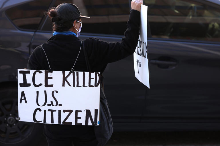 LA clergy, protesters denounce ICE officer fatal shooting in Minneapolis