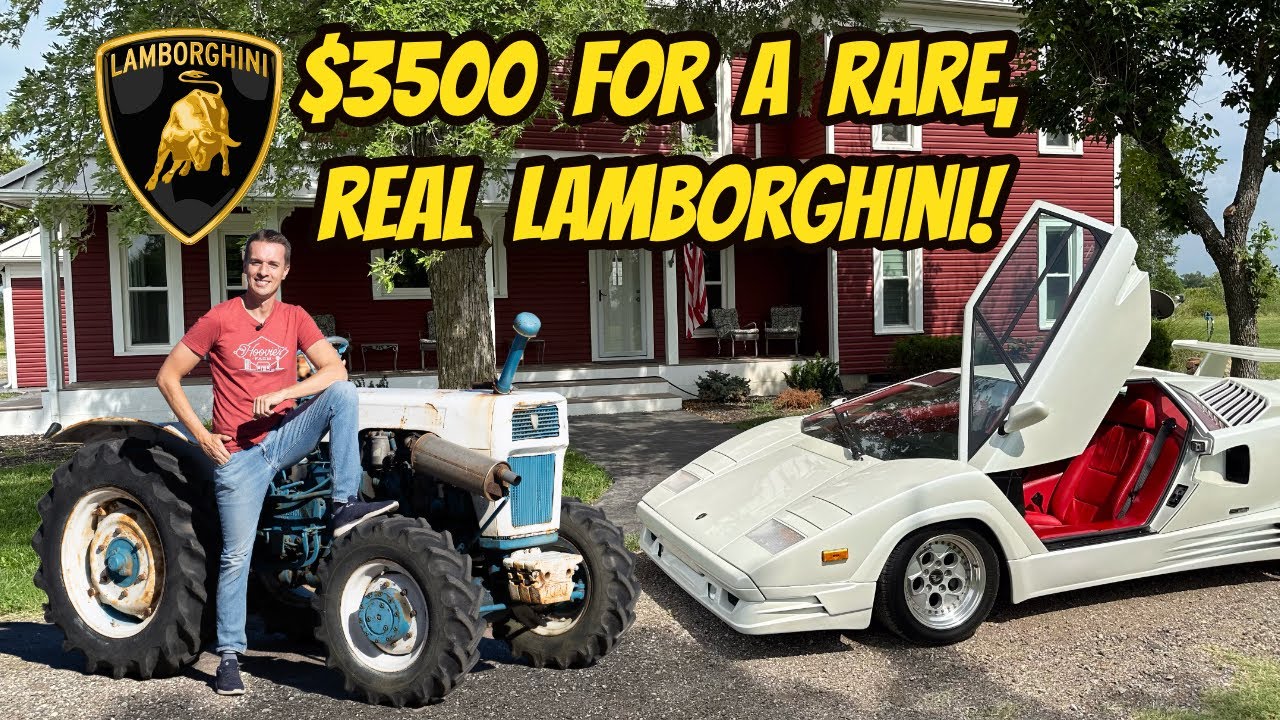 Discovering the $3,500 Lamborghini tractor