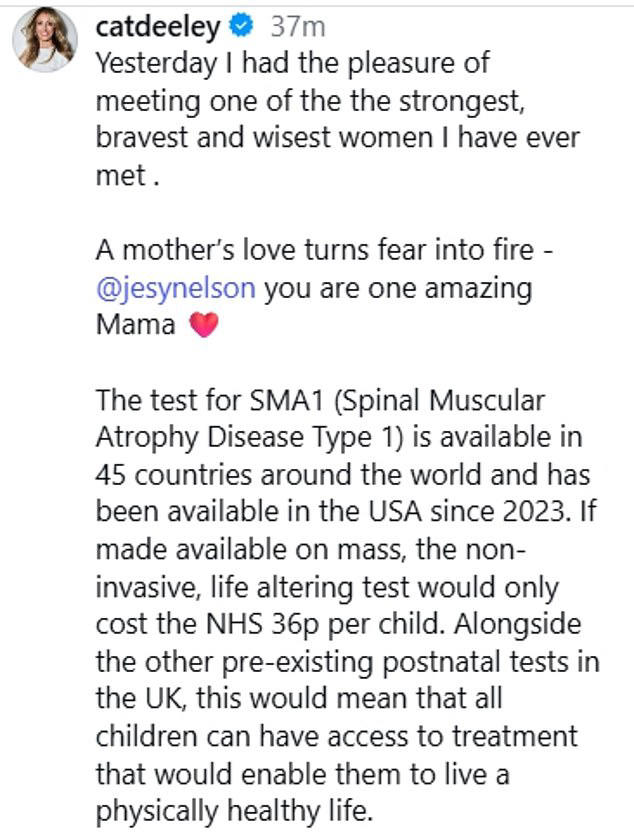 Cat Deeley brands Jesy Nelson the strongest women she's met after twins ...