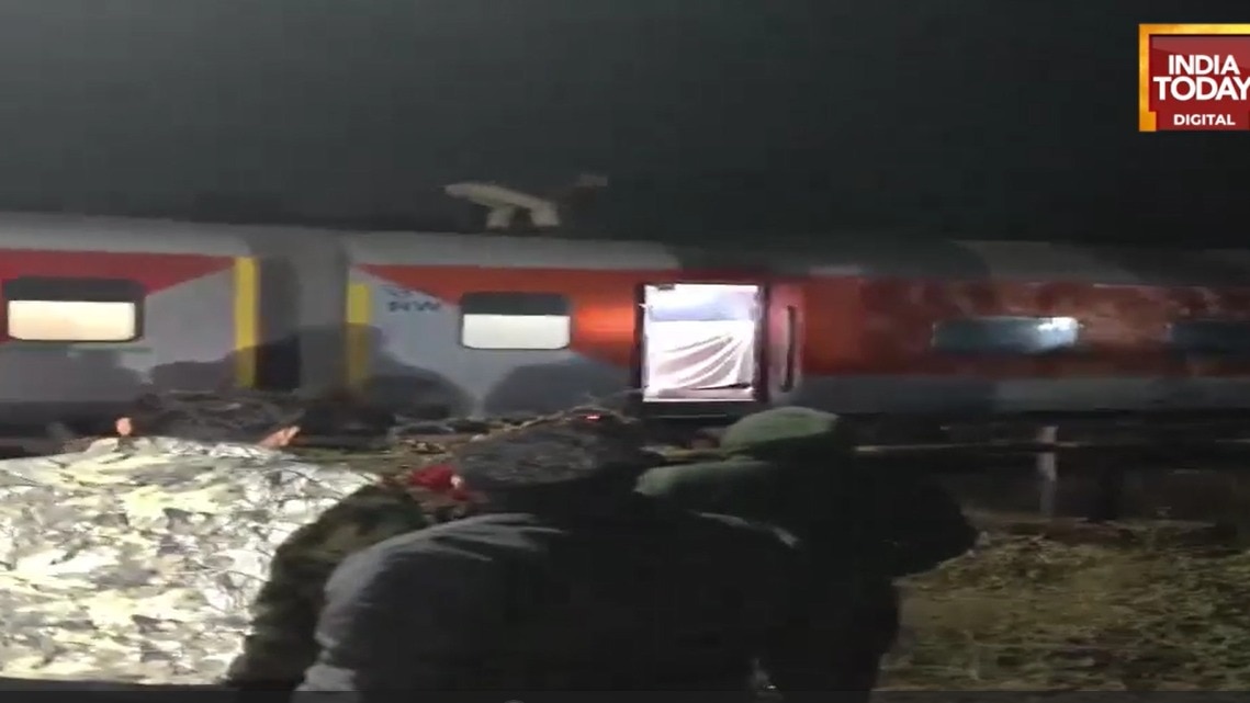 Train stopped after youth climbs onto roof under live power line