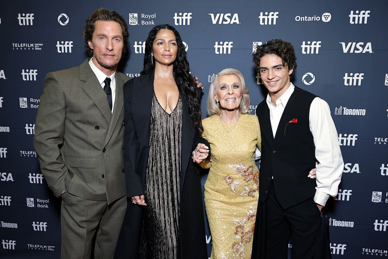 Matthew McConaughey says his mom Kay is 'proof' that 'joy ages well' as ...