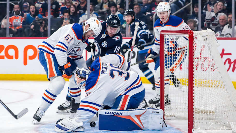 Oilers coach Knoblauch gives Calvin Pickard start after 'outstanding ...