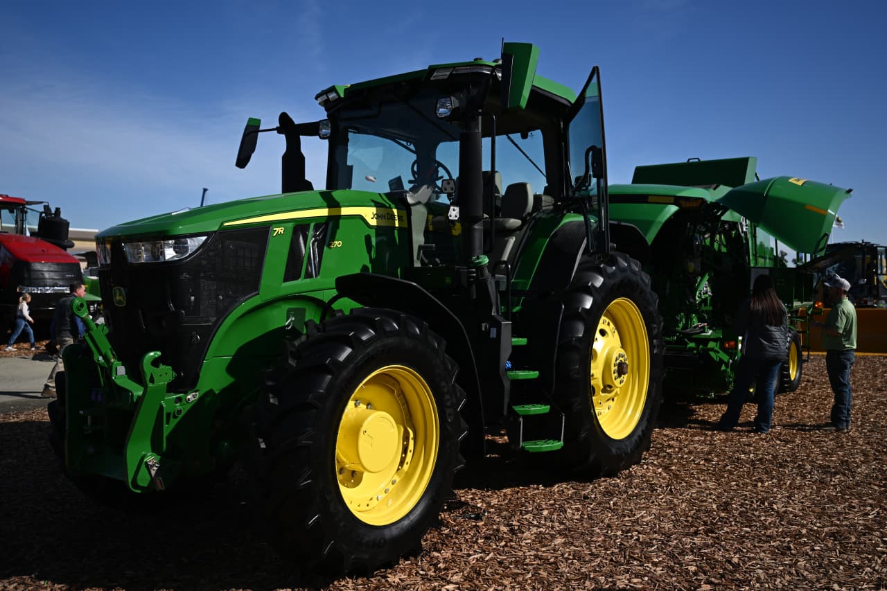 Deere stock closed above $500. RFK Jr.’s new food pyramid may be why.