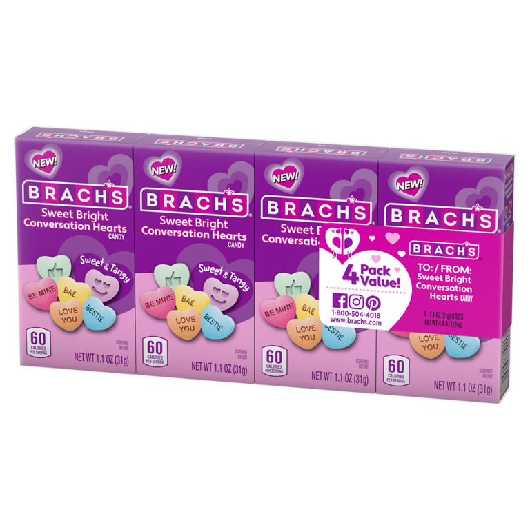 Brach’s upgraded its classic conversation hearts—and fans are excited
