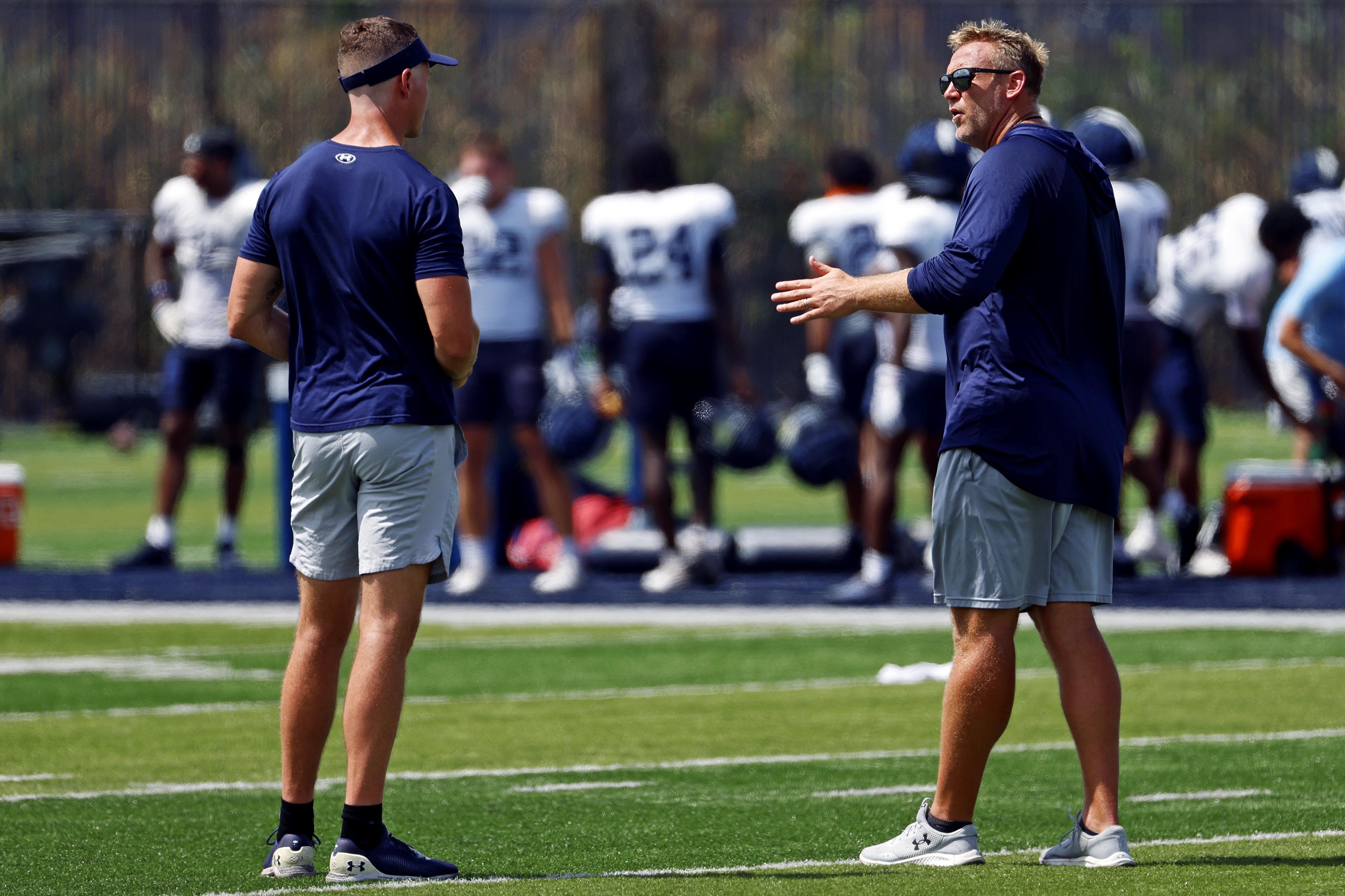 ODU football coach Ricky Rahne makes additions, change to coaching staff