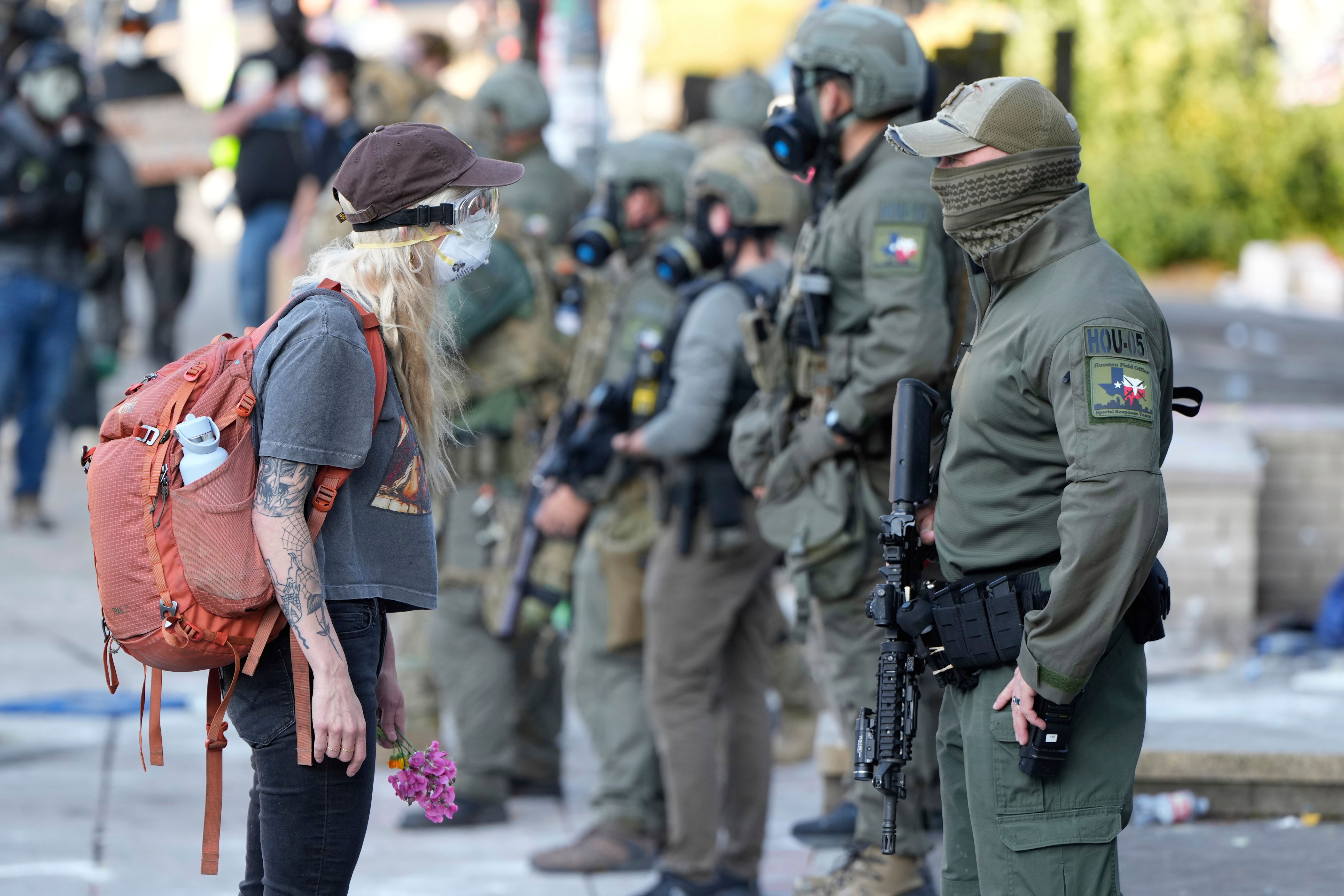 Two wounded in a shooting with US federal agents in Portland: report