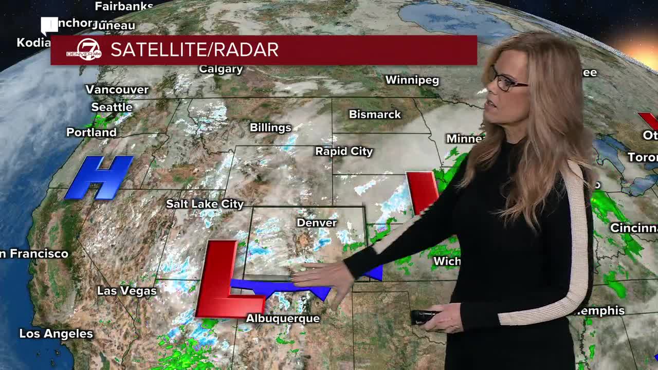 Second round of snow for Denver into Friday