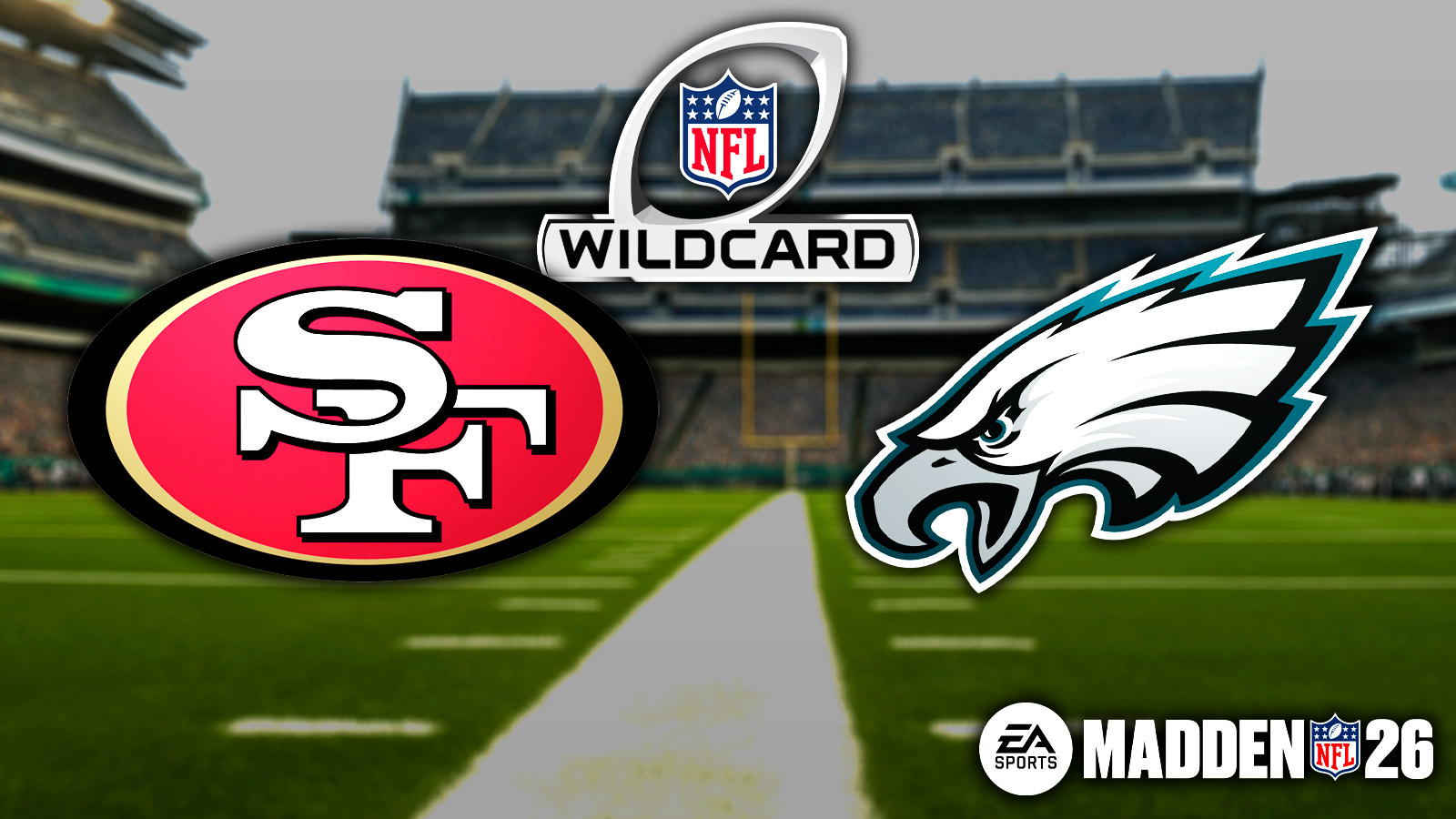 49ers vs. Eagles wild card results according to Madden 26