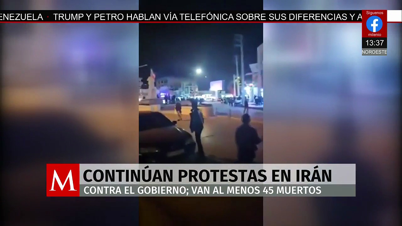 Se cumplen doce días de protestas contra el gobierno de Irán; se ...