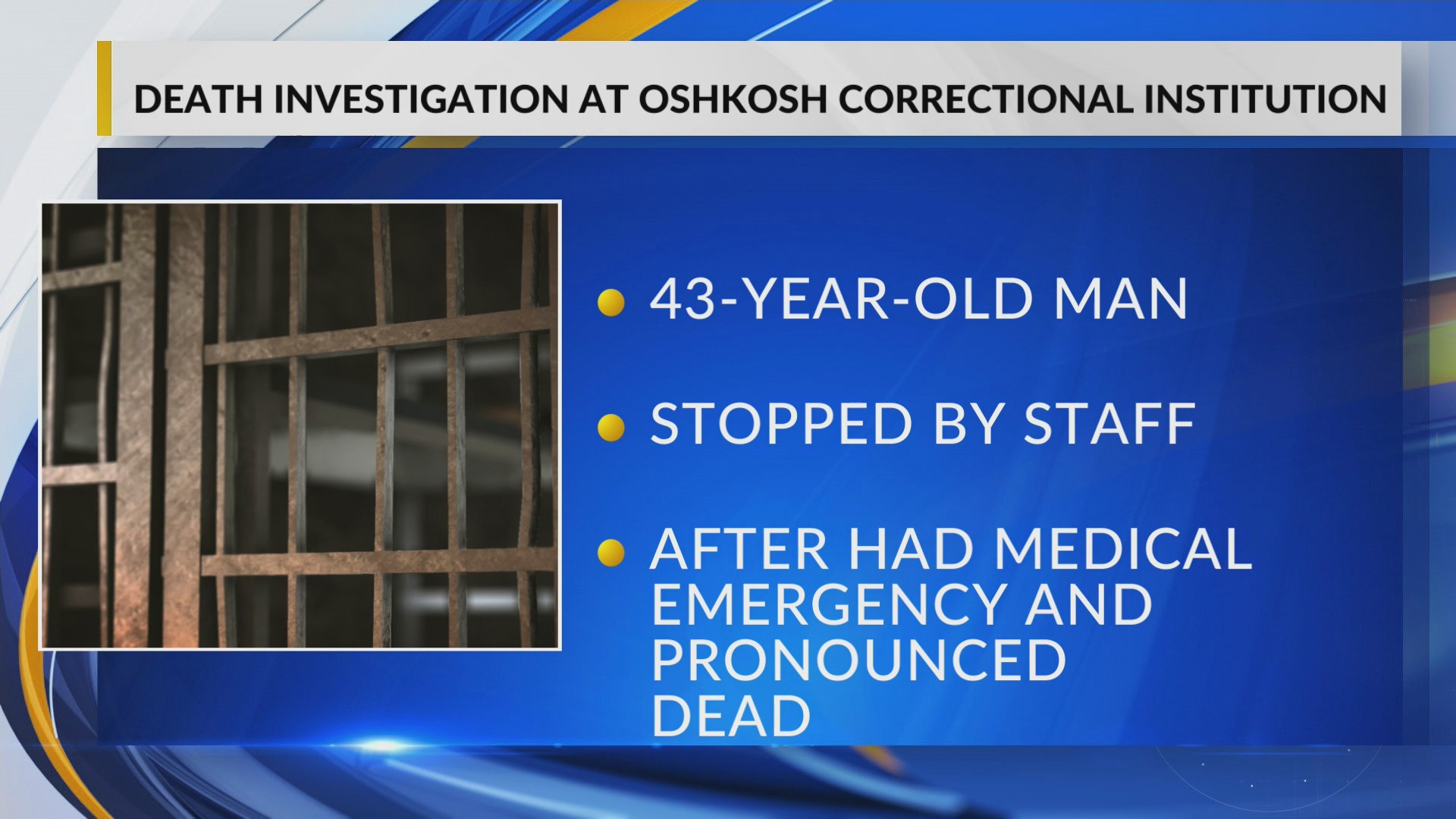 Oshkosh police investigate inmate death following disturbance at ...