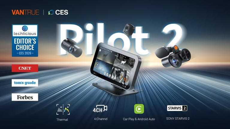 CES 2026's must-have: A dash cam that adds thermal night vision and ...