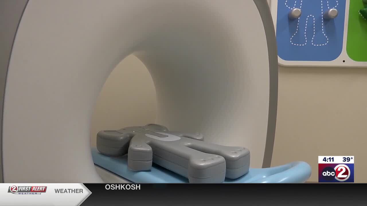 Hospital installs 'kitten scanner' to ease children's medical scan anxiety