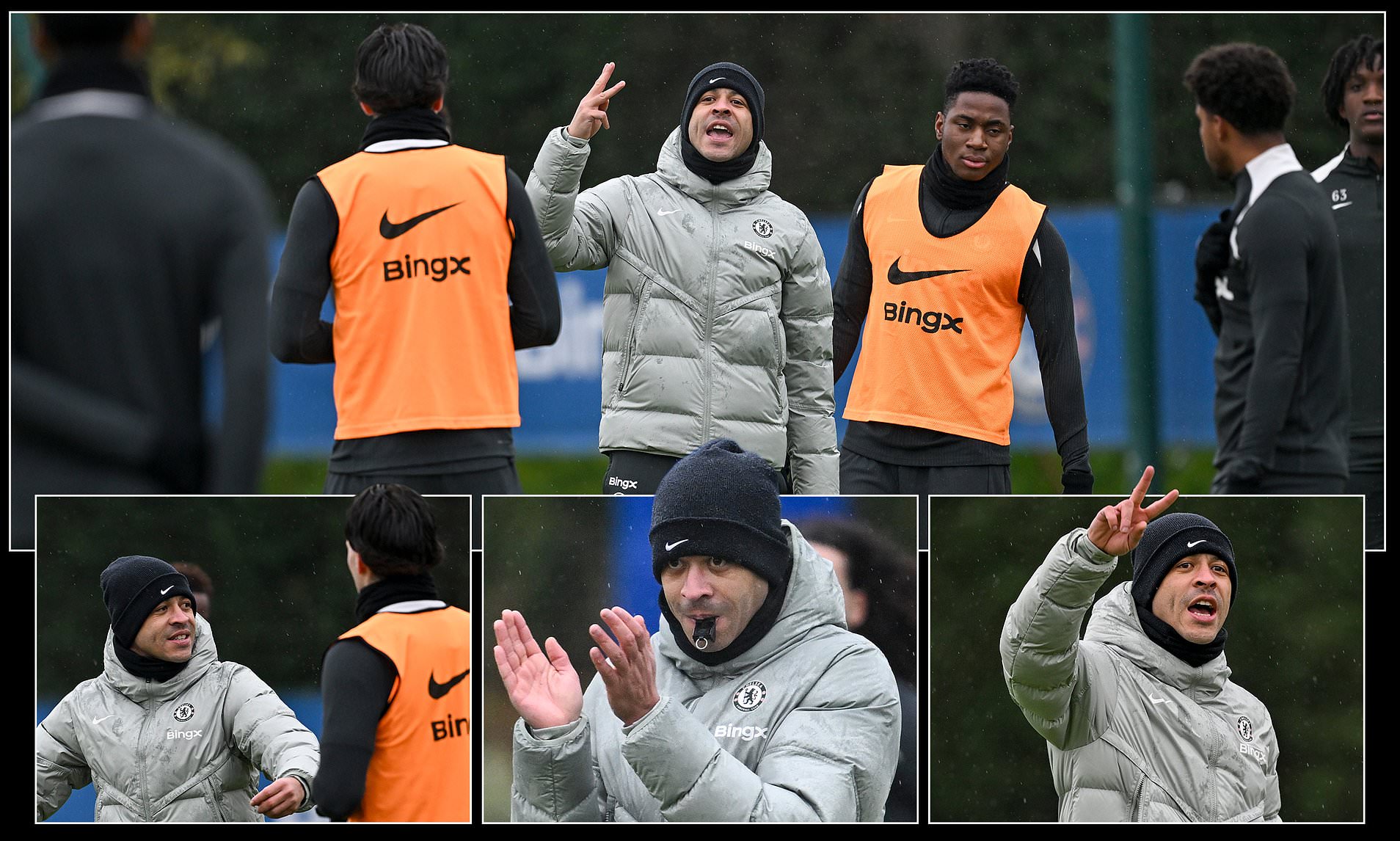 Chelsea confirm Liam Rosenior's backroom staff as new boss takes ...