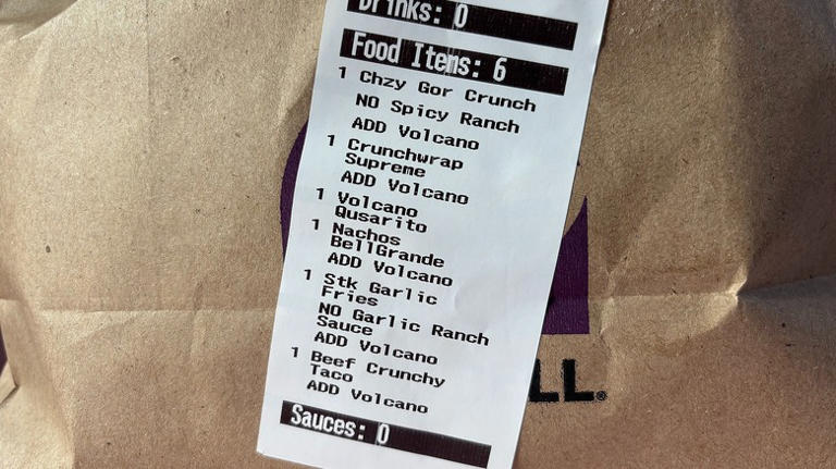 I tried and ranked everything in Taco Bell's new volcano sauce lineup