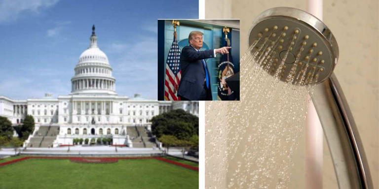 Trump's change to showerheads expected to be one of first bills passed ...