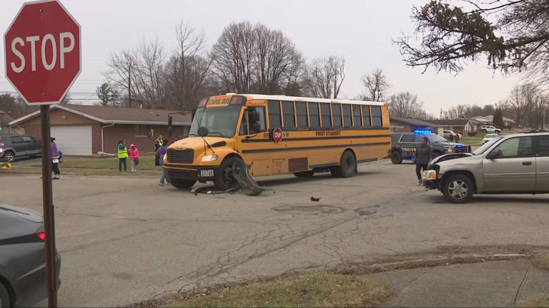 13 young children hospitalized after crash involving school bus in ...