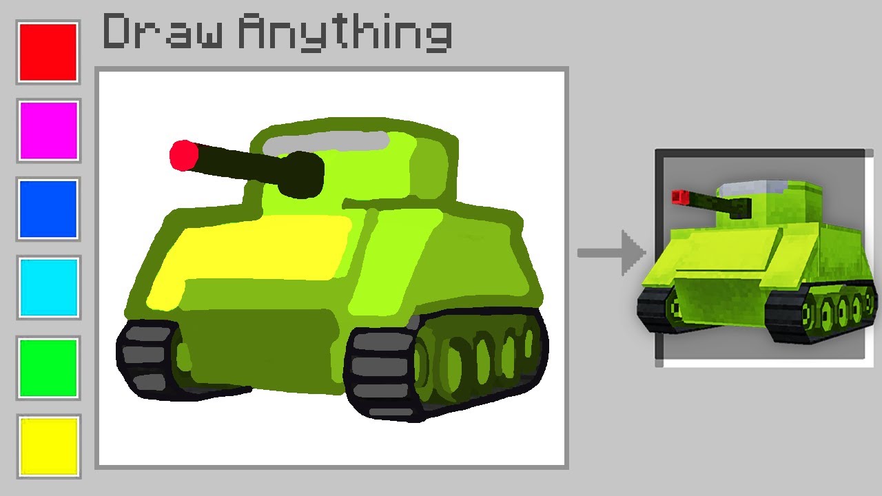 Minecraft, but anything you draw comes to life
