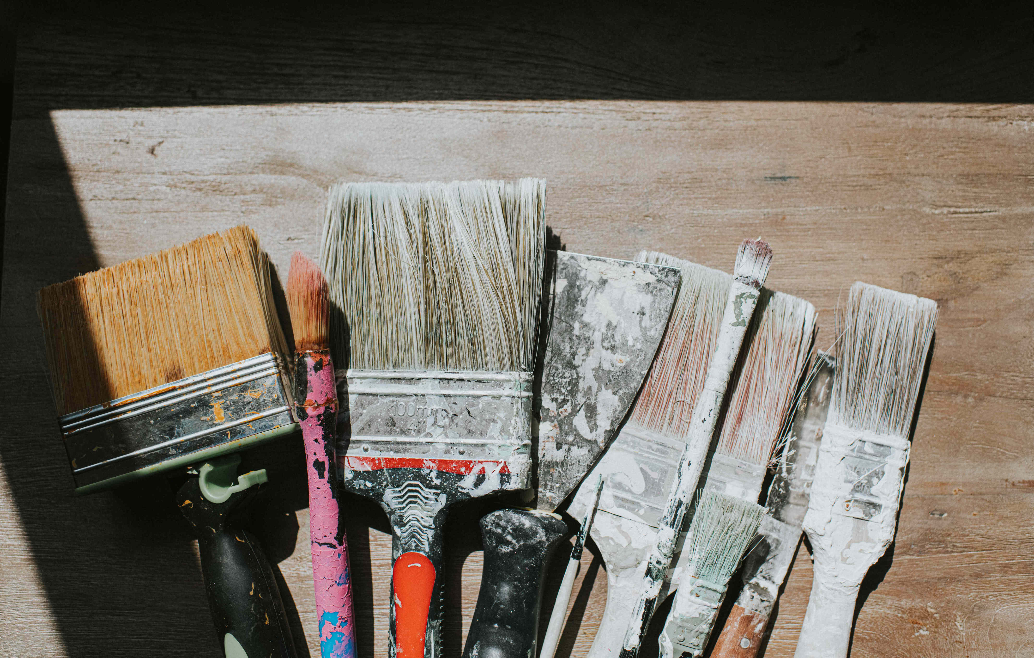 Grab a paintbrush—it's the secret weapon for cleaning these tricky spots