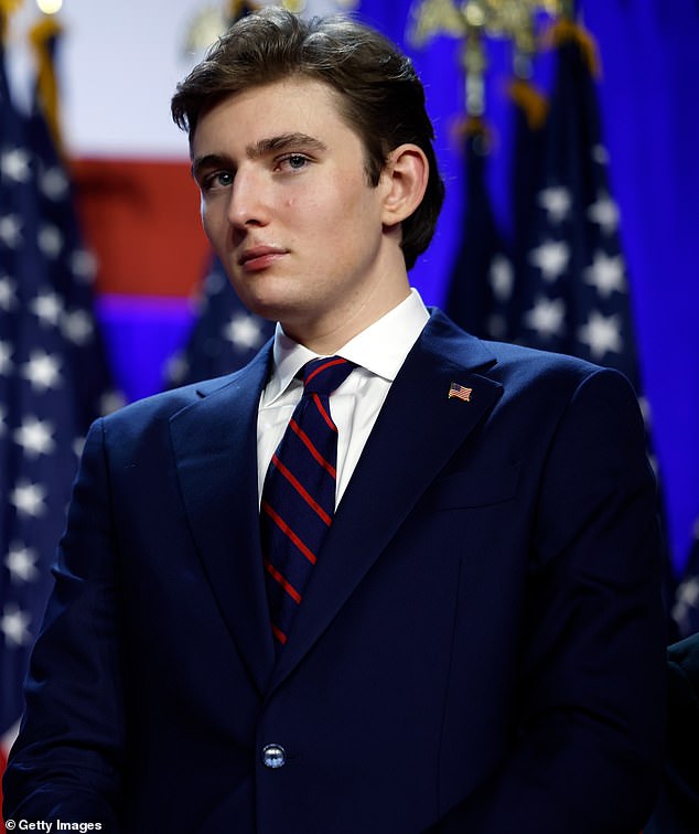 Listen to Barron Trump's new accent as he takes lessons to change his voice