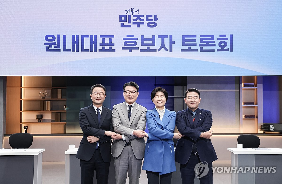 Candidates for ruling party's floor leader