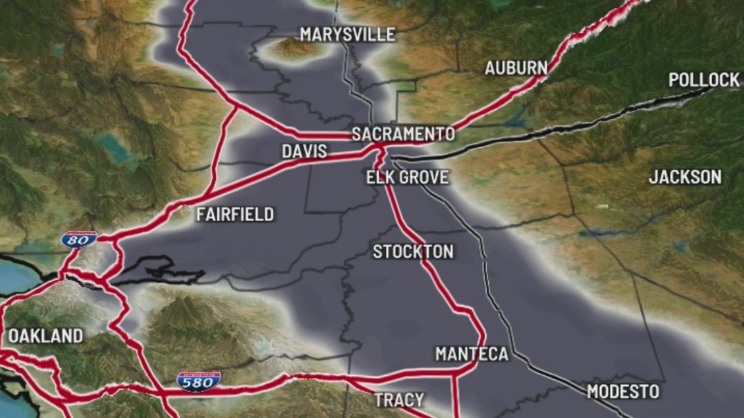 Higher temperatures are below average in Sacramento area