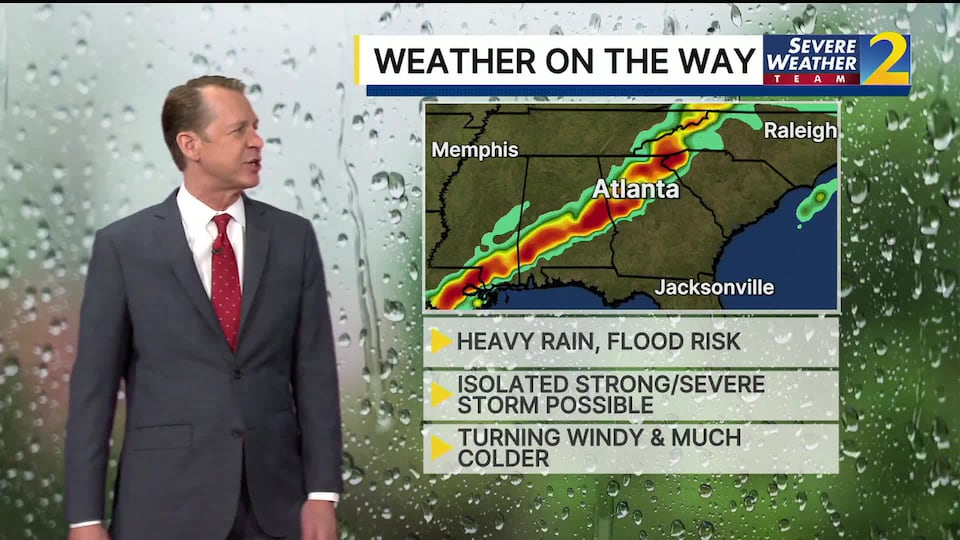 Heavy rain, flooding potential starting Friday