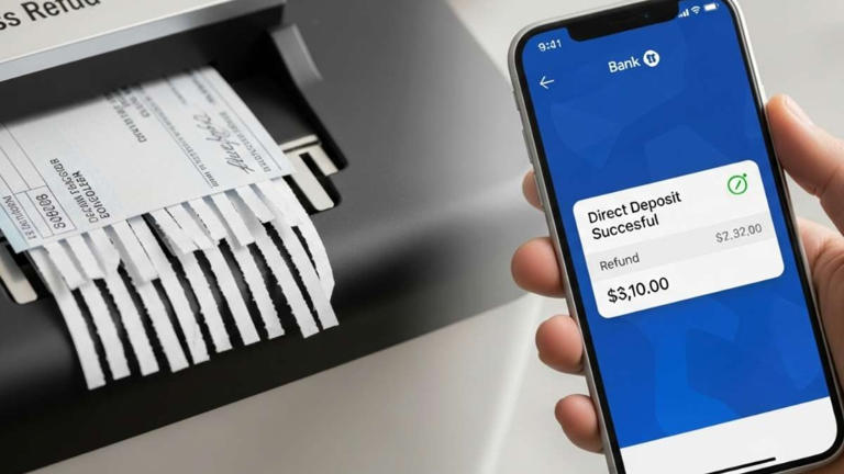 IRS phasing out paper checks: Set up direct deposit now