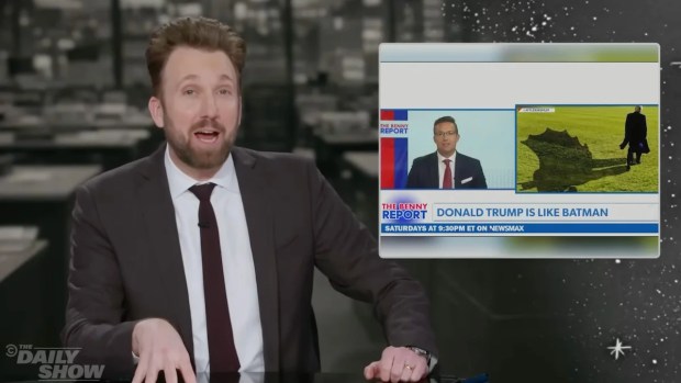 'Daily Show' roasts Trump's new press pool star Benny Johnson: 'On ...