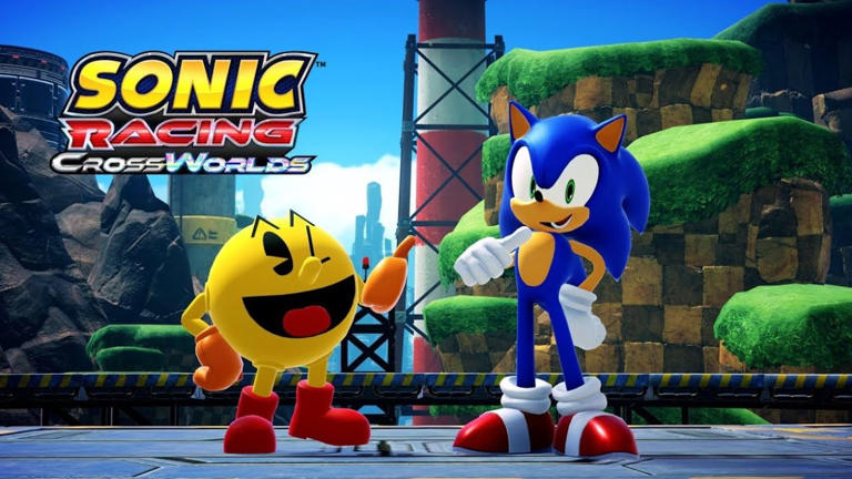 Pac-Man se suma oficialmente a Sonic Racing CrossWorlds con pista ...