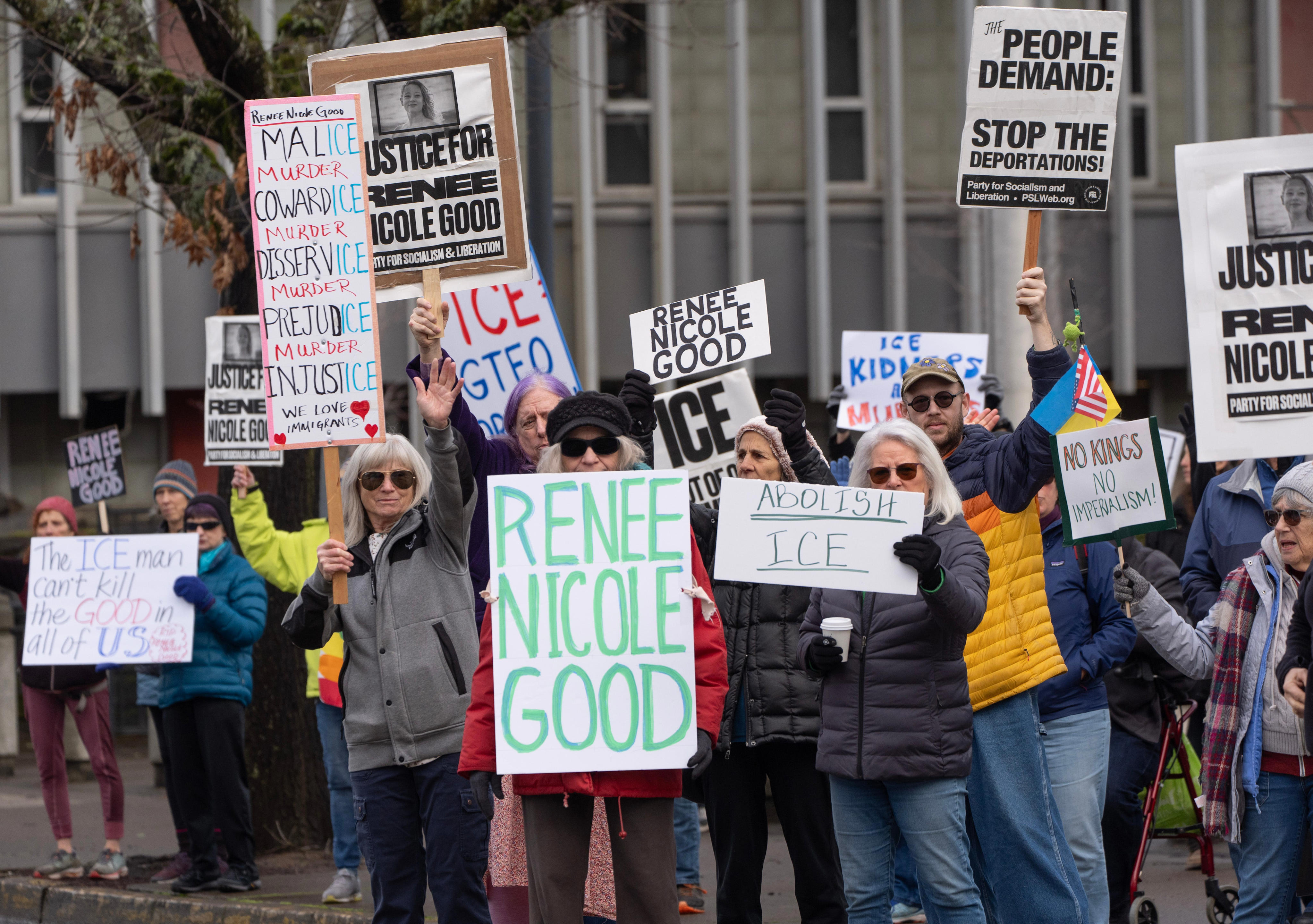 Same day feds shoot 2 in Portland, Eugene protests Minneapolis killing