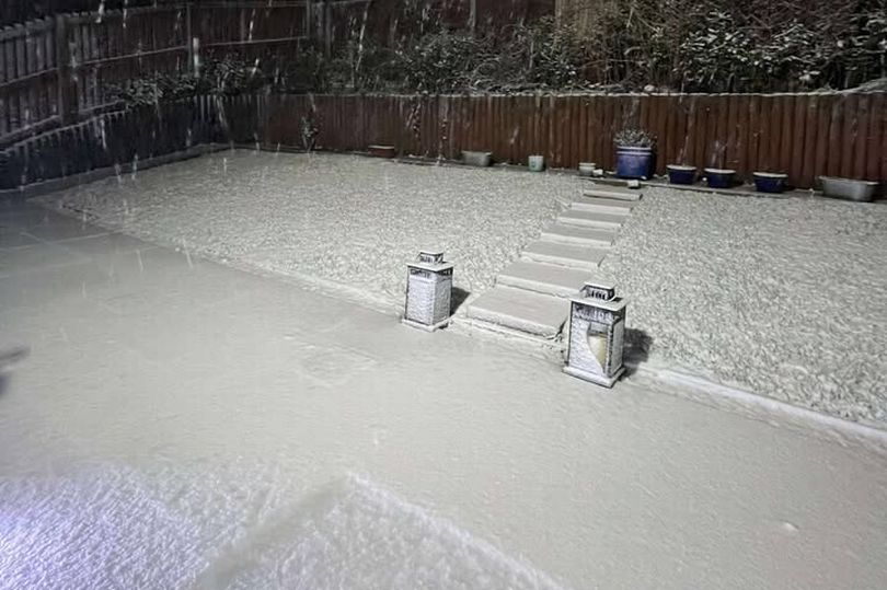 Greater Manchester snow in pictures as Storm Goretti 'multi-hazard ...