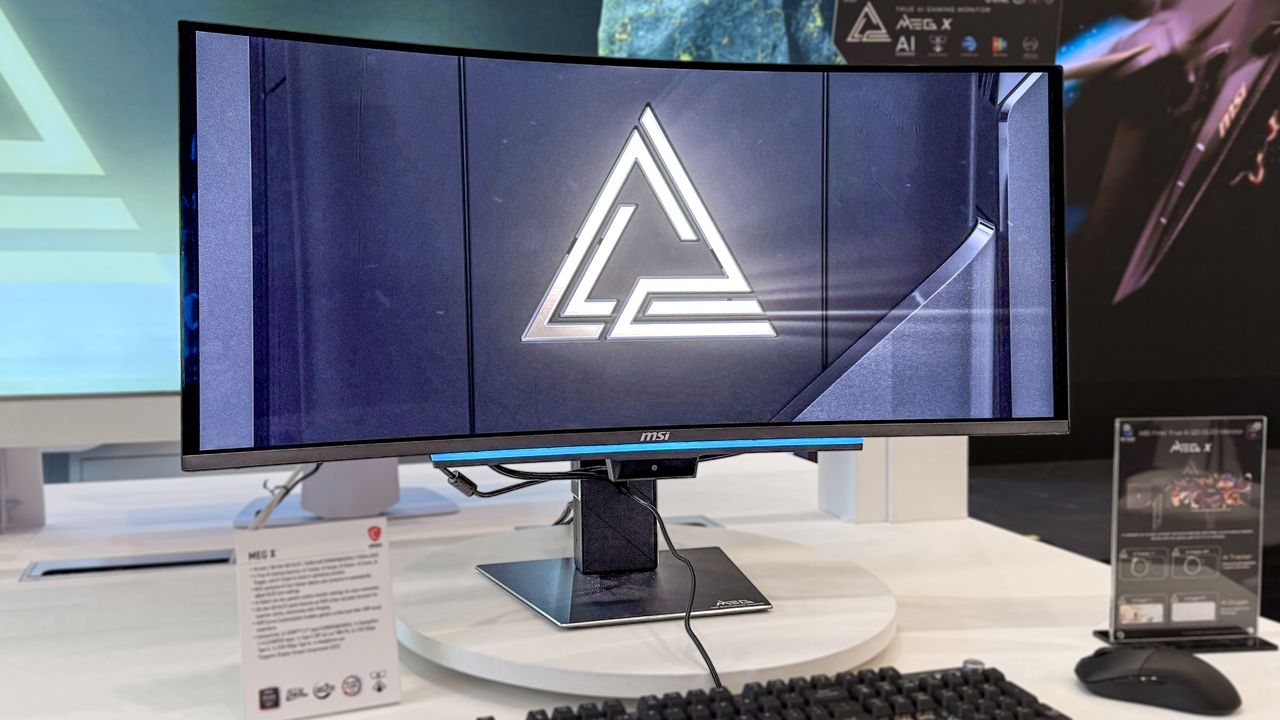 I checked out the MSI MEG X gaming monitor — and I need it right now