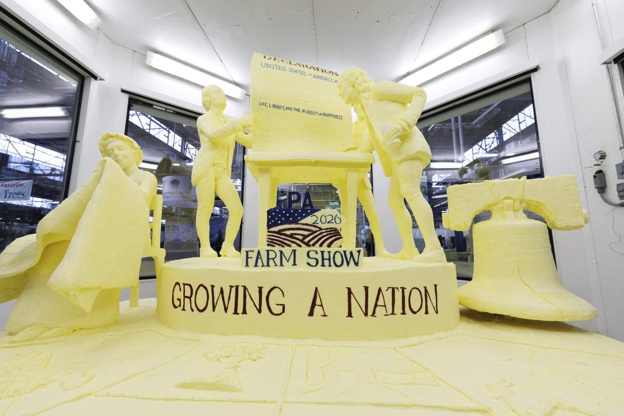 PA Farm Show butter sculpture unveiled: Watch how it came together