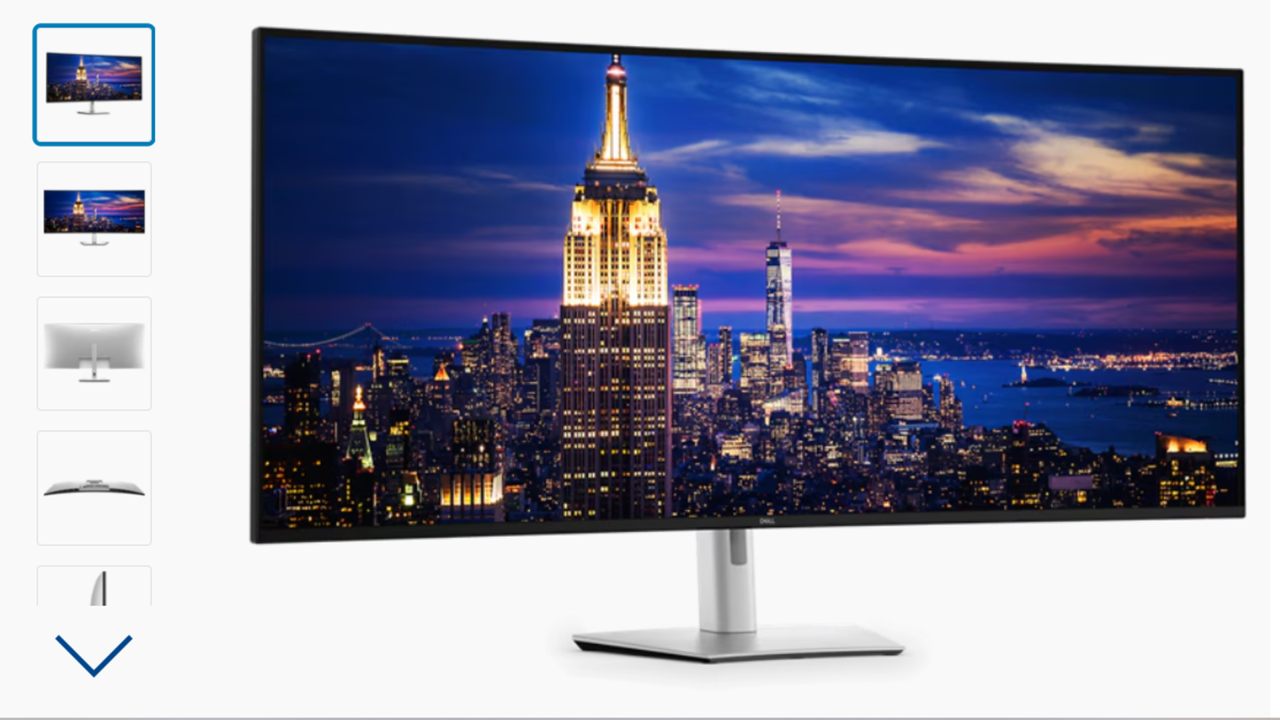You might need a neck brace for Dell’s new giant monitor