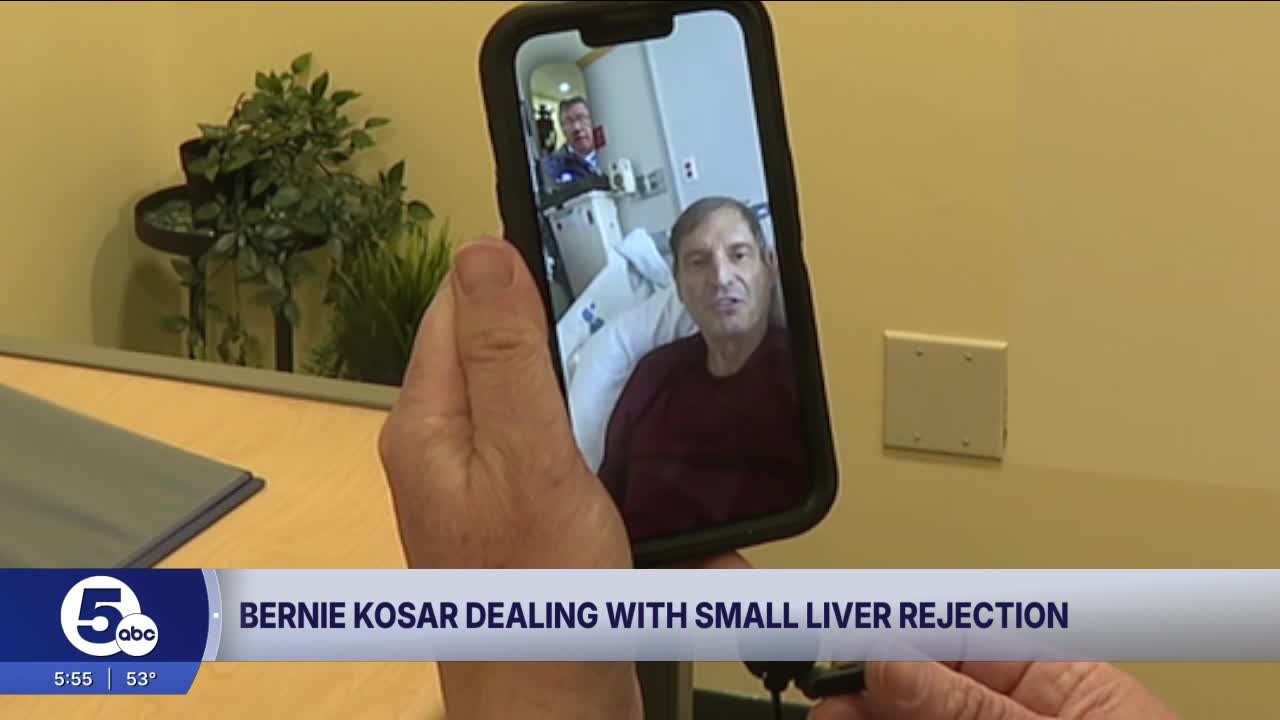 Kosar says he was warned there could be setbacks